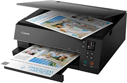 Canon Pixma TS6320 Wireless All-in-One Photo Printer with Copier, Scanner and Mobile Printing, Black, Amazon Dash Replenishment