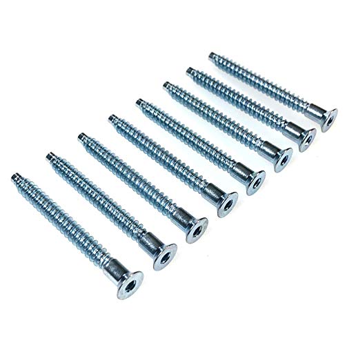 ReplacementScrews Shelf Screws Compatible with IKEA Part 104321/104322 (KALLAX Shelf Screws) (Pack of 8)