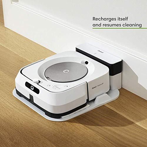 iRobot Roomba s9+ Robot Vacuum with Automatic Dirt Disposal- Wi-Fi Connected, Smart Mapping, Powerful Suction & Braava jet m6 Ultimate Robot Mop- Wi-Fi Connected, Precision Jet Spray, Smart Mapping