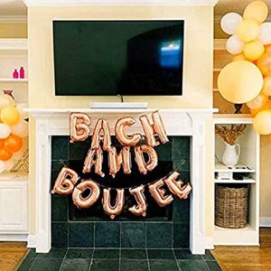 JeVenis Bach and Boujee Balloons Bachelorette Party Decor Bach Party Decorations Bride and Boujee Banner Bachelorette Decor Bach Balloons