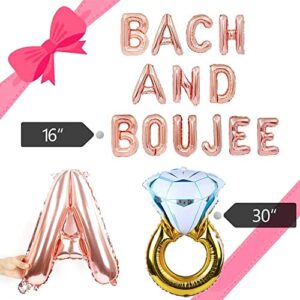 JeVenis Bach and Boujee Balloons Bachelorette Party Decor Bach Party Decorations Bride and Boujee Banner Bachelorette Decor Bach Balloons