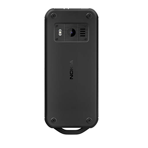 Nokia 800 Tough 2.4" 4GB 512MB RAM 2100mAh IP68 Rugged Cell Phone (GSM Only, No CDMA) Factory Unlocked - 4G LTE International Model No Warranty (Black)