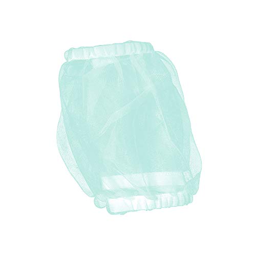 AZXAZ Mesh Bird Cage Cover Elastic Bird Cage Skirt Seed Catcher Guard Net Dustproof Shell (Small, Green)