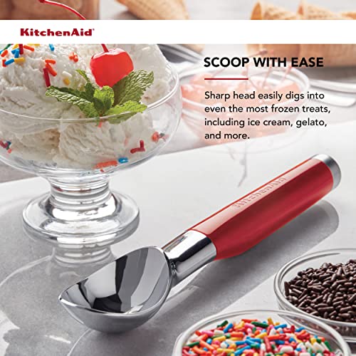 KitchenAid Classic Ice Cream Scoop, One Size, Red 2