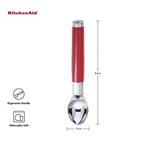 KitchenAid Classic Ice Cream Scoop, One Size, Red 2