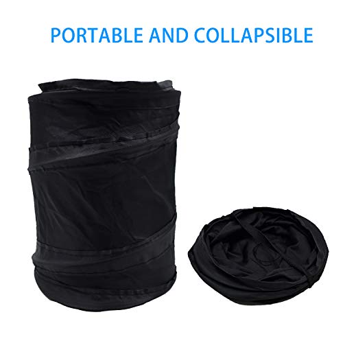 Traveling Car Collapsible Trash Garbage Bin Pop-up Leak Proof Trash Bag Waste Basket Bin Rubbish Toy Storage Bottle for Car,Home,Kitchen,Office