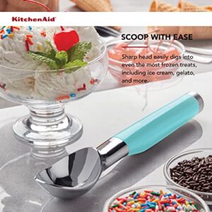 KitchenAid Classic Ice Cream Scoop, One Size, Aqua Sky 2