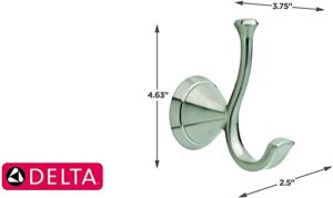 Delta Faucet 73935-BN1 Carlisle Multi-Purpose Hook, SpotShield Brushed Nickel