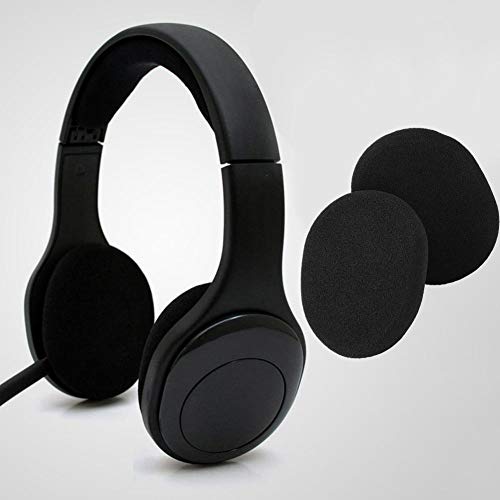 Headsets Replacement Soft Foam Earmuffs Ear Pads Cushion for Logitech H800 Headphones Universal 95mm Ear Pad Replacement Pad.