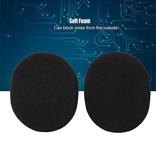 Headsets Replacement Soft Foam Earmuffs Ear Pads Cushion for Logitech H800 Headphones Universal 95mm Ear Pad Replacement Pad.