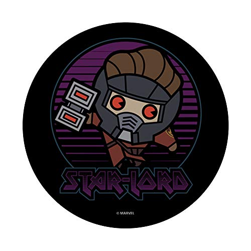 Marvel Star-Lord Guardians of Galaxy Kawaii PopSockets PopGrip: Swappable Grip for Phones & Tablets