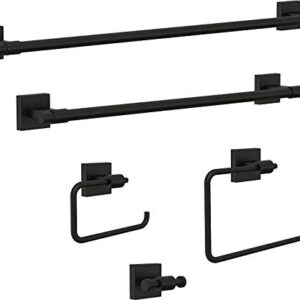 Franklin Brass MAX35-FB Maxted Wall Mounted Multi-Purpose Hook in Matte Black