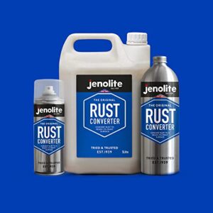 JENOLITE Rust Converter Trigger Spray | Rust Reformer | Convert Rust Into A Ready To Paint Surface | Neutralise & Prevents Rust | 1 Litre (33.8 fl oz)