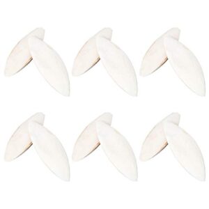 POPETPOP Bird Beak Stone -12PCs Bird Cuttle Bone Parrot Beak Grinder Desalting Cuttlebone Toy Pet Training Chew Molar Toy (Each Pcs Slight Different in Size)