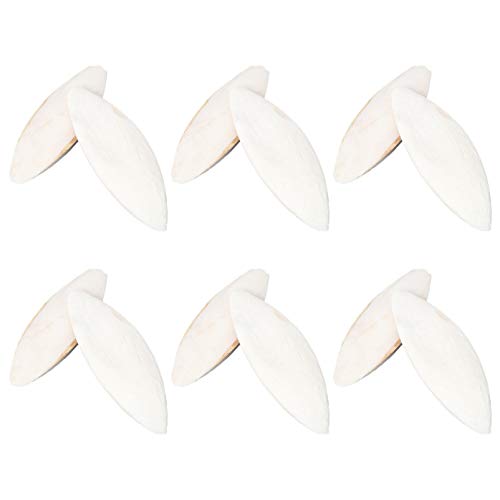 POPETPOP Bird Beak Stone -12PCs Bird Cuttle Bone Parrot Beak Grinder Desalting Cuttlebone Toy Pet Training Chew Molar Toy (Each Pcs Slight Different in Size)