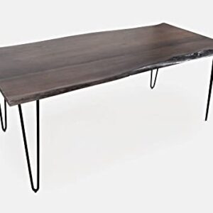 Jofran Nature's Live Edge Dining Table, 79', Slate