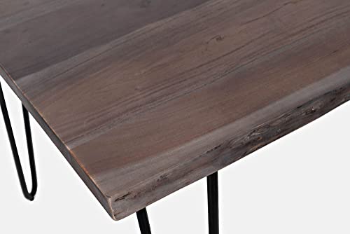 Jofran Nature's Live Edge Dining Table, 79', Slate