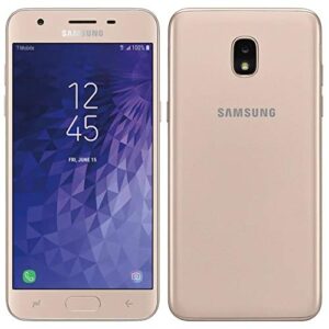 samsung galaxy j3 star (16gb, 2gb) 5.0" hd display, removable battery, fm radio, t-mobile unlocked global 4g lte (at&t, metro, straight talk) j337t (gold)