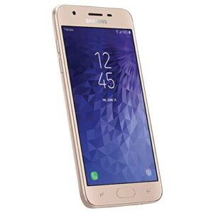 SAMSUNG Galaxy J3 Star (16GB, 2GB) 5.0" HD Display, Removable Battery, FM Radio, T-Mobile Unlocked Global 4G LTE (AT&T, Metro, Straight Talk) J337T (Gold)