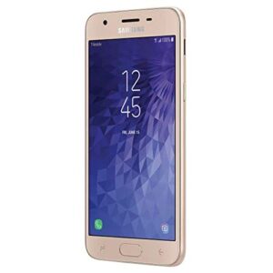 SAMSUNG Galaxy J3 Star (16GB, 2GB) 5.0" HD Display, Removable Battery, FM Radio, T-Mobile Unlocked Global 4G LTE (AT&T, Metro, Straight Talk) J337T (Gold)