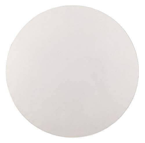 12 Inch Cake Board Drums Round, 6-Pack, White, Sturdy 1/2" Thick for Heavy Or Multi-Tiered Cakes