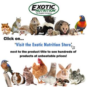 All-Natural Nesting Material (1.5 oz.) - 100% Cotton Eco-Friendly Animal Bedding - For Sugar Gliders, Squirrels, Hamsters, Rabbits, Chinchillas, Rats, Mice, Gerbils, Guinea Pigs and Other Small Pets