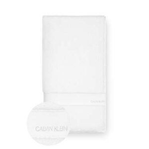 Calvin Klein Home Tracy Towel, Hand, White