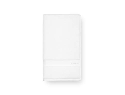 Calvin Klein Home Tracy Towel, Hand, White