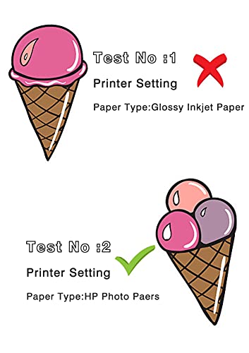 Printable Vinyl for Inkjet Printer, 20 Sheets Premium Matte White Printable Vinyl Paper,8.3"x 11.7"