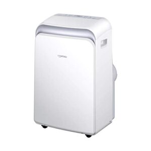 amazon basics portable air conditioner with remote - cools 450 square feet, 10,000 btu ashare / 6000 btu sacc