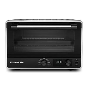 kitchenaid kco211bm digital countertop toaster oven, black matte