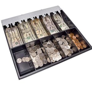 certus global cash drawer insert tray 5 bills/5 coins -367mm x 326mm x 60mm