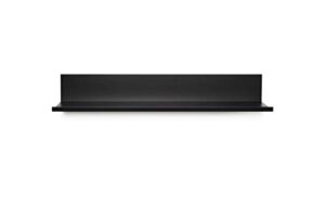 hangman l18b 18-inch no-stud floating shelf (black powder coat)