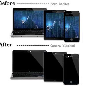 Privacy Camera Cover for Galaxy A50, A30, A20 - Security Blocker Webcam Closure Black Compatible with Samsung Galaxy A50/A30/A20 Phone Models