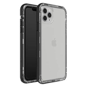 lifeproof next series case for iphone 11 pro max - black crystal (clear/black)