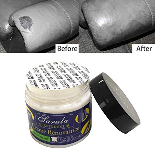 Leather Repair Cream，LtrottedJ Leather Repair Filler Compound For Leather Restoration Cracks Burns & Holes