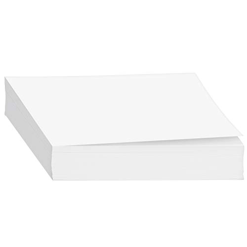 White Memo Sheets, 20lb Paper, 500 Sheets Per Pack (5 x 7)