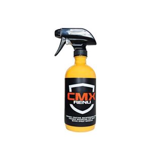 scorpion ceramix cmx renu 3-in-1 protectant (rinseless wash, detail spray and ceramic coating sealant) - 16oz - waterless car wash and hydrophobic water-resistant protection