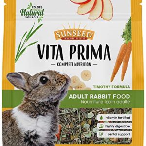 Sunseed Vita Prima Complete Nutrition Adult Rabbit Food, 4 LBS