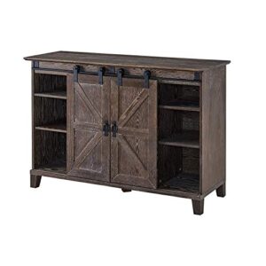 southern enterprises holmes tv stand, brown