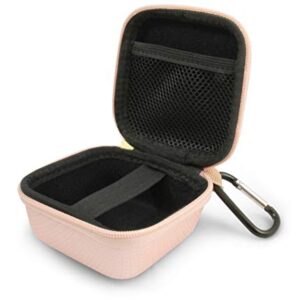 CASEMATIX Travel Case Compatible with Beats Powerbeats Pro Wireless Earbuds - Rose Gold Case Only