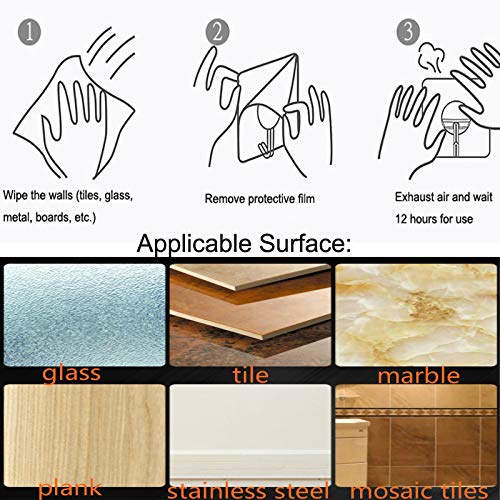 ONESWI Adhesive Wall Hooks 15lb(Max) Transparent Reusable Traceless Hooks,Waterproof and Oilproof,Bathroom Kitchen Heavy Duty Self Adhesive Hooks,20 Packs