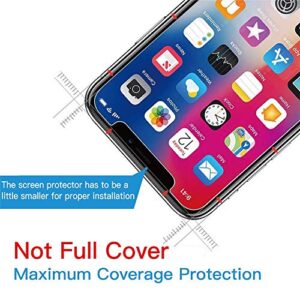 SAMKE Compatible with Apple iPhone XR iPhone 11 Screen Protector [6.1in][Not iP10-5.8in] Tempered Glass,2.5D Edge Advanced HD Clarity Work Most Case (9H Hardness, 6X Stronger, Bubble Free) [3 Pack]