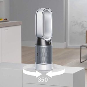 Dyson Pure Hot + Cool Air Purifier, Heater + Fan - HEPA Air Filter, Space Heater and Certified Asthma + Allergy Friendly, WiFi-Enabled – HP04 (Renewed)