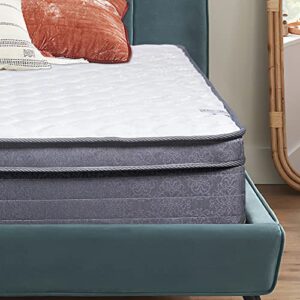 Nutan 10-Inch Meduim Firm Foam Encased Hybrid Eurotop Pillowtop Innerspring Fully Assembled Mattress, Good For The Back (twin)