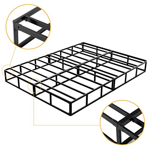 NOAH MEGATRON 7 Inch Box Spring King, Low Profile Metal Boxsprings/Mattress Foundation/Bunkie Board - 3000LBS Strong Steel Structure/Easy Assembly (King)