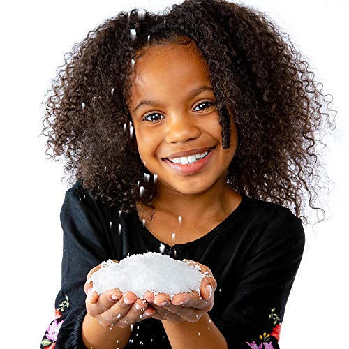 Steve Spangler Science Insta-Snow Powder, STEM Activity for School and Homeschool Activities, Fun & Safe Science Kits, Kids Make Fluffy Snow In Seconds, Top Sensory Toy For Classrooms, 14 oz