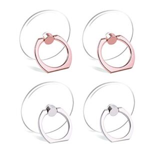 cell phone ring holder stand transparent finger grip loop