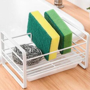 Sponge Holder, Tomorotec Sponge Drain Rack Holder Kitchen Storage Basket for Kitchen and Bathroom Kitchen Sink Caddy Sink Hanging Storage Box