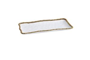 pampa bay golden salerno medium rectangular tray